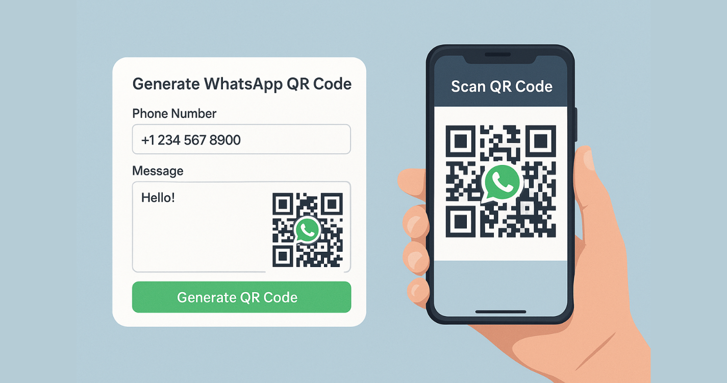 How to Create a WhatsApp QR Code - Free QR Code For WhatsApp