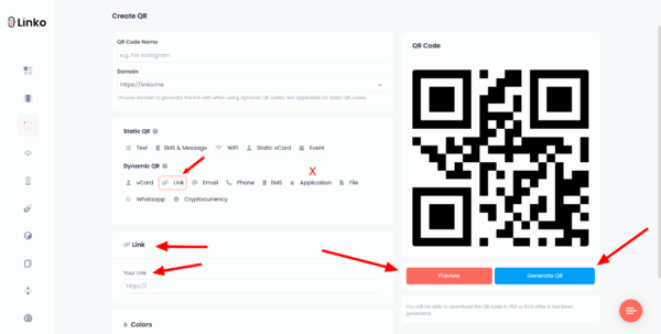 Create a QR Code For App Download - App QR Code Generator