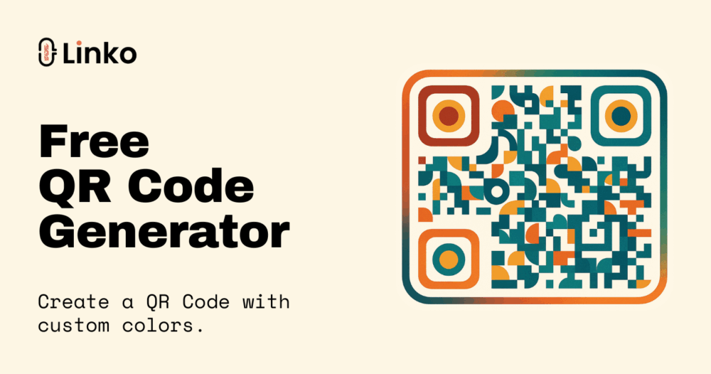 Free QR Code Generator – Create QR Codes with Custom Colors
