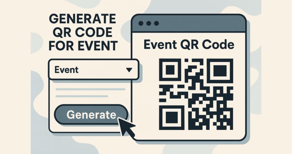 How to Generate a QR Code For Event - Free Event QR Code