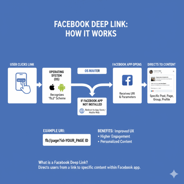 How to Create Facebook Deep Link for Photos, Pages, and More